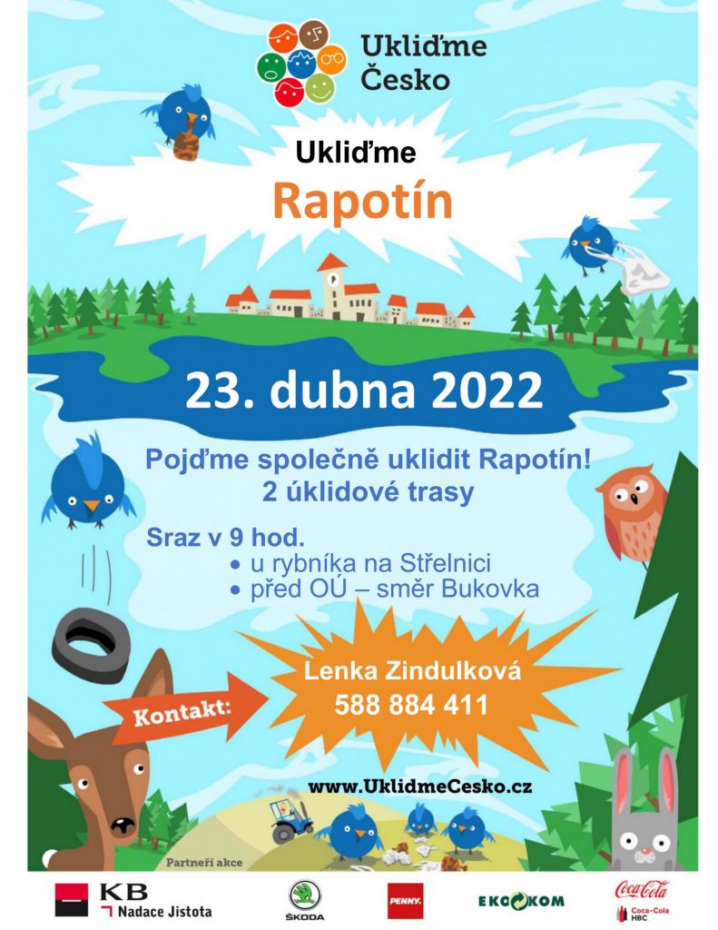 Ukliďme Rapotín - Oficiální stránky TIC Rapotín