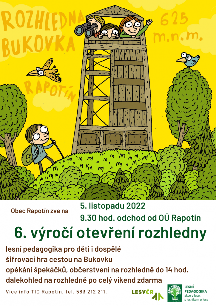 6. výročí otevření rozhledny - Oficiální stránky TIC Rapotín